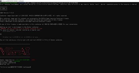 Vitis Ai Tutorial 1 작업 환경