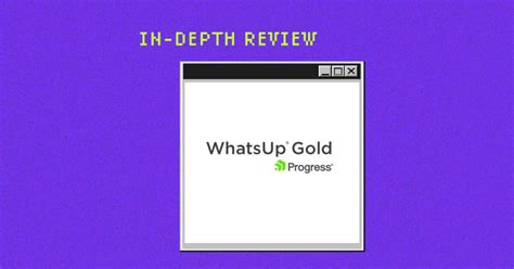 Whatsup Gold Network Monitoring Software In Depth Review The Cto Club