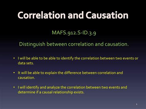 PPT Correlation And Causation PowerPoint Presentation Free Download ID