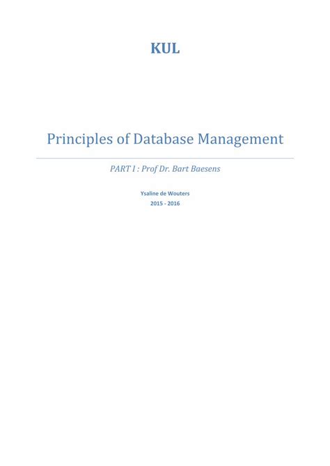 Pdf Principles Of Database Management Dokumentips