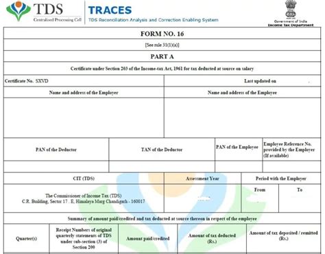 Form 16 Meaning How To Download Form 16