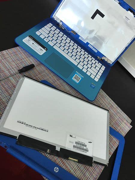 LED Screen Replacement On An HP Stream Computer Support Services Miami