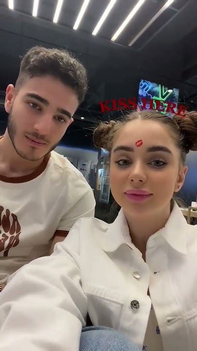 نیکا و امیر و بازی بوسه Shorts چالش تیکتاک نیکا نیکافلاحی نیکا