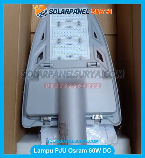 Jual Lampu Pju Led Ledenvo Osram Watt Dc Solarpanelsurya