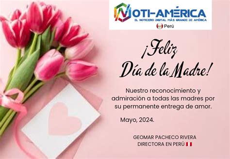 Mujer Su Amor De Madre Es Infinito Y Eterno Perú Noti