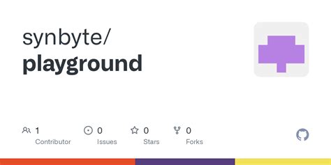 Github Synbyteplayground