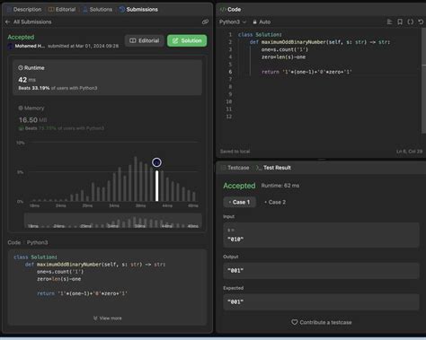 Leetcode Binarynumber Programming Coding Problem Mohamed Hamdeen