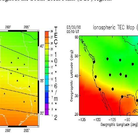 The Two Plots Shown Above Are Ionosphere Models Derived From Dual Download Scientific Diagram