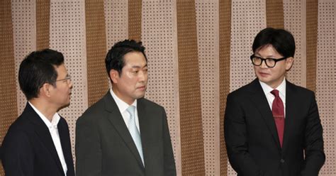 친한계 장동혁 최고위원 출마제3자 특검법은 최선의 전략