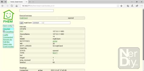 Howto Fhem Installer Le Module Mqtt Nerdiy De Diy Electronique Impression 3d Et Plus