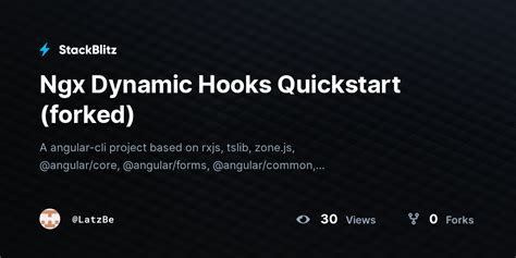 Ngx Dynamic Hooks Quickstart Forked StackBlitz