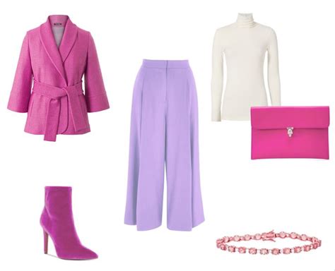 6 беспроигрышных сочетаний с лавандовым цветом Элегантные платья Одежда Стильные наряды