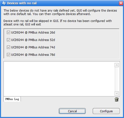 UCD Fusion GUI Cannot Configure UCD Power Management Forum Power Management TI