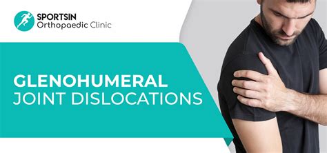 Glenohumeral Joint Dislocations Sportsin Orthopaedic Clinic Dr