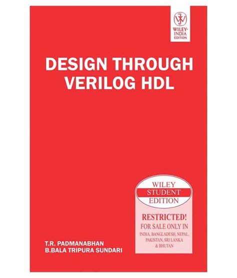 Design Through Verilog Hdl Buy Design Through Verilog Hdl Online At Low Price In India On Snapdeal