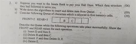 Solved I Need Typed Solution Only Explain Properly 3 A Suppose