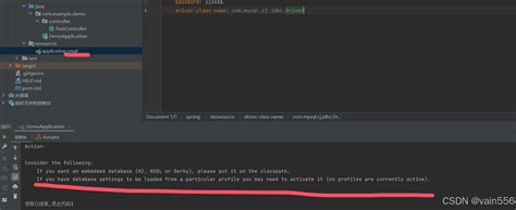 Springboot报错：failed To Configure A Datasource ‘url‘ Attribute Is Not