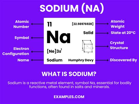 Sodium Na Definition Preparation Properties Uses Compounds Reactivity