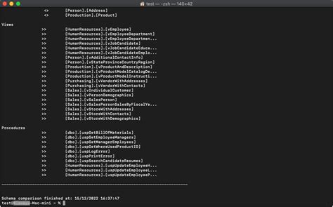 command line mode on macos