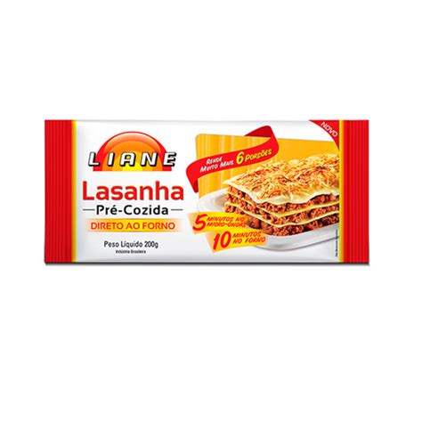 Massa De Lasanha Pré Cozida 200g Liane Ugami Mercado Natural