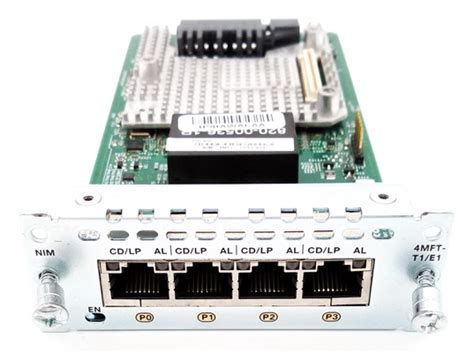 2 Port Multiflex Trunk VoiceClearchannel Data T1E1 Module Silicon Valley