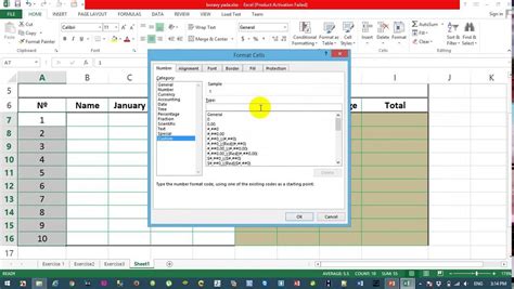 Microsoft Excel 2013 Part 4 How To Use Auto Number Youtube