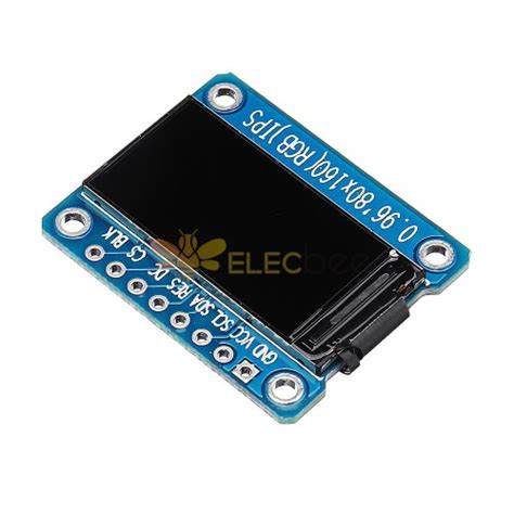 0 96 Inch 7Pin HD Color IPS Screen TFT LCD Display SPI ST7735 Module