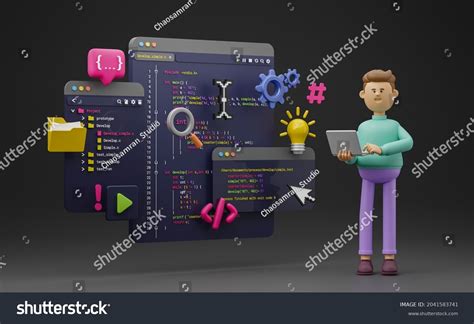 Coding Symbols Icon Development Project Data Over 4154 Royalty Free Licensable Stock