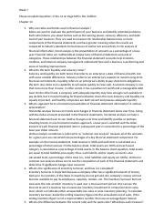 Week 7 Assignment Docx Week 7 Please Complete Questions 1 Thru 14 On Page 609 In The 7edition