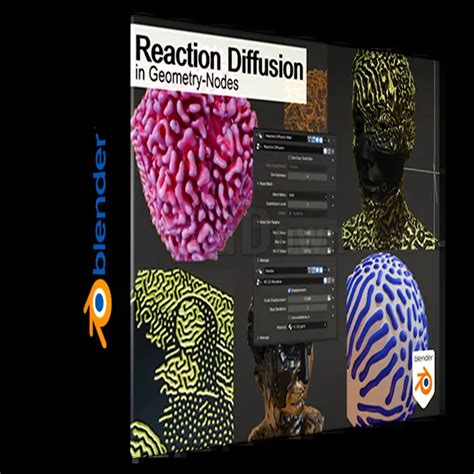 Reaction Diffusion Blender Geometry Nodes Cgdownload