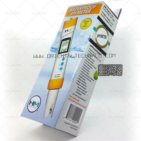 Jual Ph Meter Waterproof Hm Digital Ph 200 Kab Sidoarjo Orient Tech