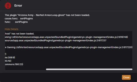Bug Vortex Can No Longer Sort Load Order If There Is A Ghost Plugin Vortex Support Nexus