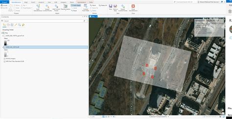 Solved Import Control Points To Georeference Image Esri Community