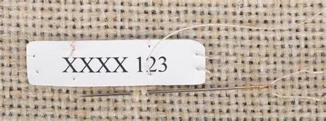 Conserve O Gram 166 Labeling Textiles In Museum Collections Us National Park Service