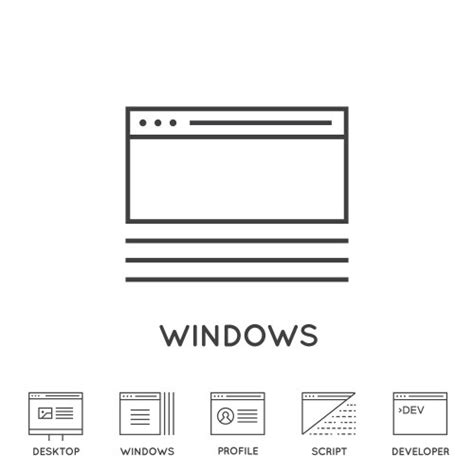 Web Browser Icon Black Color Royalty Free Vector Image