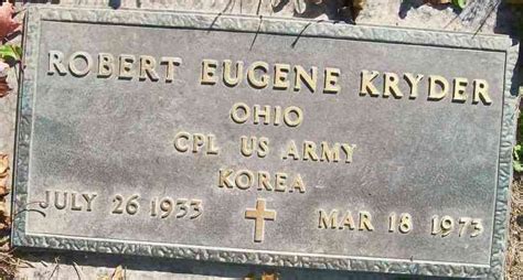 Robert E Kryder Unknown 1973 Find A Grave Memorial