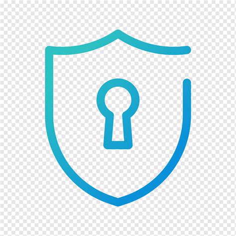 바이러스 백신 컴퓨터 암호화 가드 잠김 안전 보안 Galaxy Open Line Gradient I 아이콘 Png Pngwing