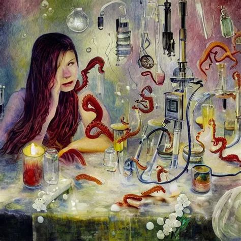 Sensual Scientific Equipment A Female Art Babe Stable Diffusion OpenArt