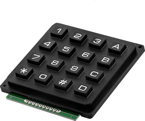 Azdelivery 4x4 Matrix Toetsenbord Tastatur Compatibel Met Arduino Inclusief E Book 1 Bol