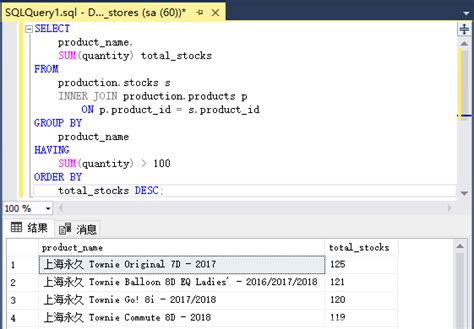 Sql Server Sum函数 Sql Server教程