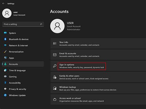 Enable Or Disable ‘require Sign In On Wakeup On Windows 11