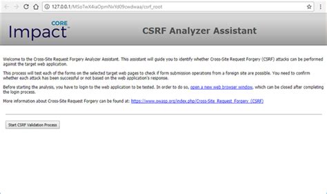 running cross site request forgery csrf