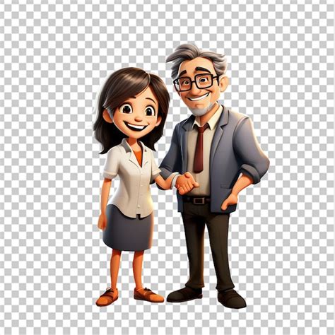 A Simple Handshake Turning Into An Unexpected Hug Expressing Warmth And Connection In An