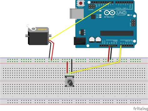 Commander Un Servo Moteur Arduino3 La Fabrique Diy