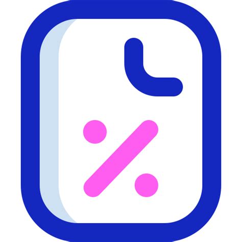 Percentage Super Basic Orbit Color Icon Percentage Super Basic Orbit Color Icon