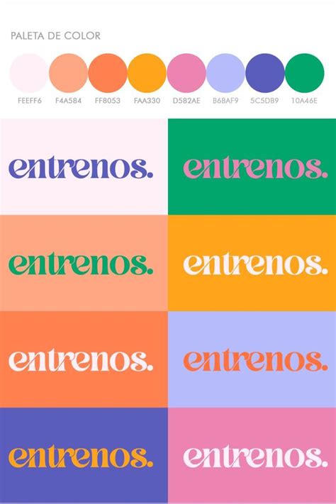 Marketing Agency Branding Brand Identity X Brunitsa Brand Color