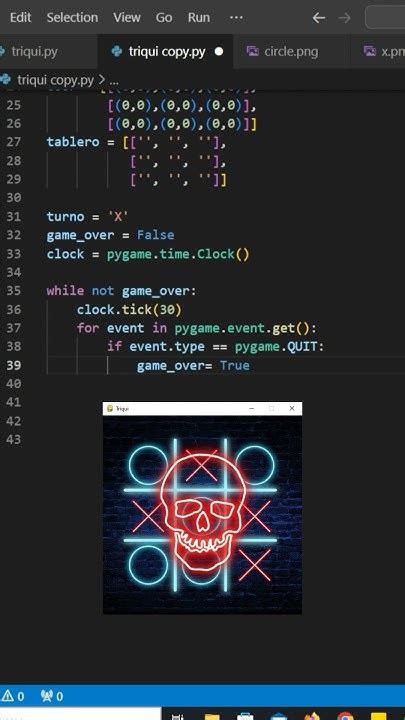 Parte Ii Video Juegos En Python Con Pygamepython Programacion Tictactoe Pygame Youtube