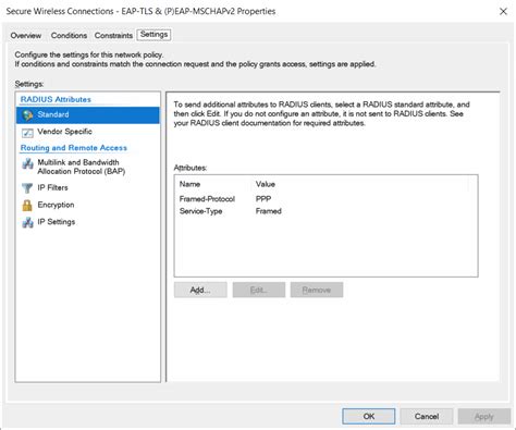 Nps Server Configuration For Eap Identity Privacy Microsoft Qanda