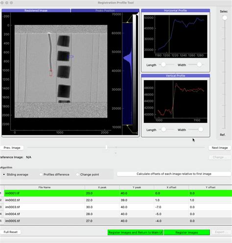 Profiler Mode Neutron Imaging