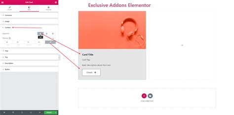 How To Configure And Style Card Widget With Elementor Exclusive Addons